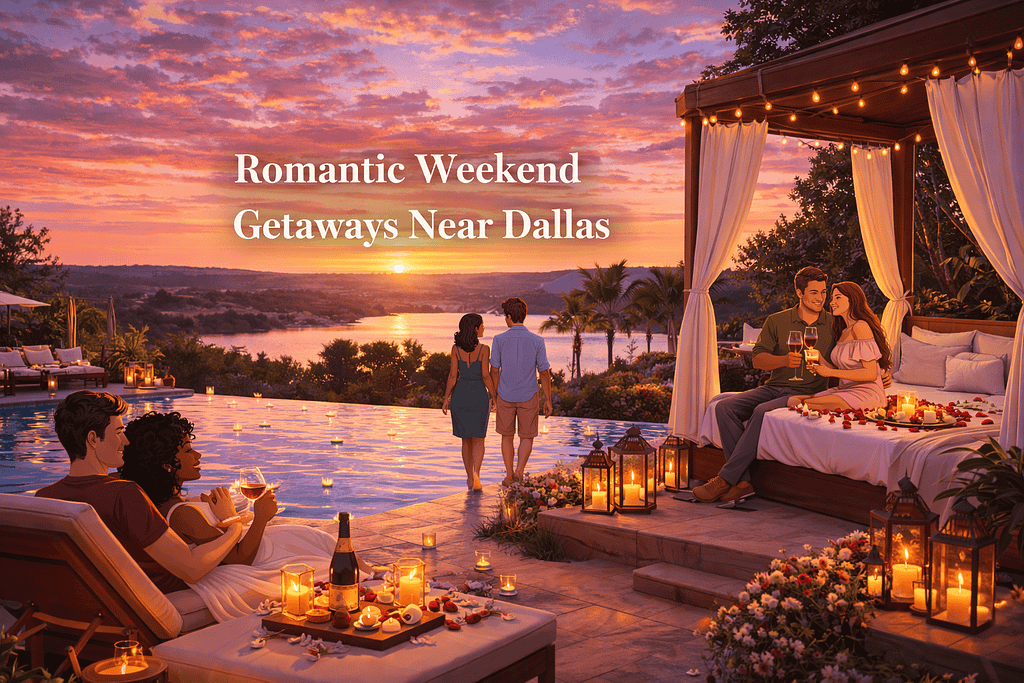 Romantic Weekend Getaways Near Dallas (2026 Guide)