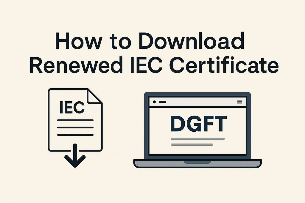 How to Download Renewed IEC Certificate? - JPARKS INDIA PRIVATE LIMITED